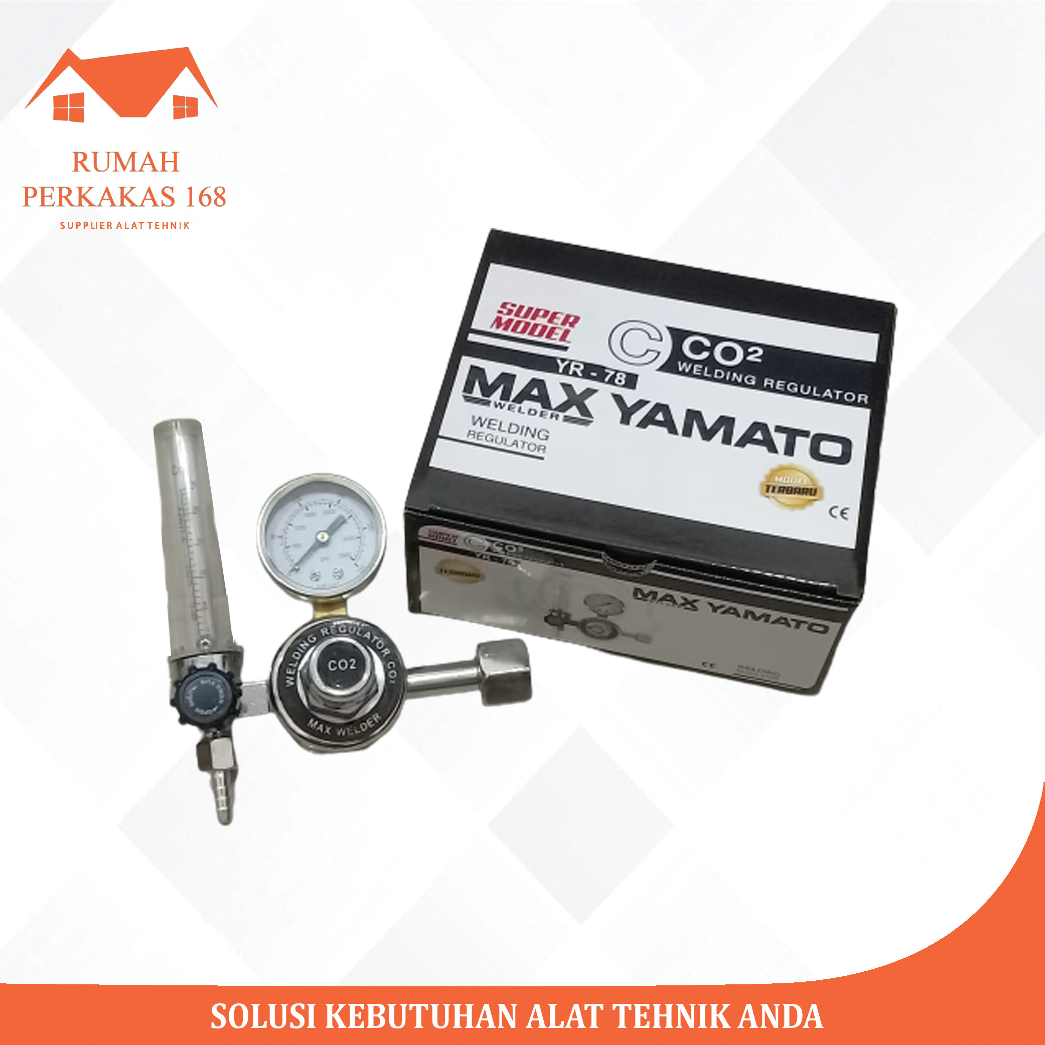 Regulator Las CO2 MIG Max Yamato Tabung Las CO Welding Regulator ...
