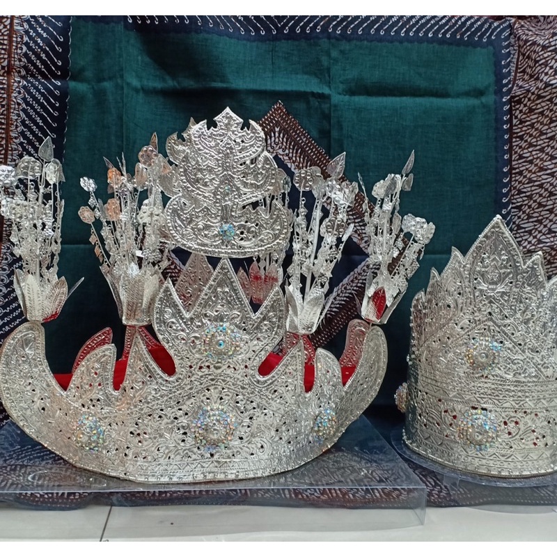 siger lampung/mahkota lampung silver singer mahkota tiara adat sumatra ...