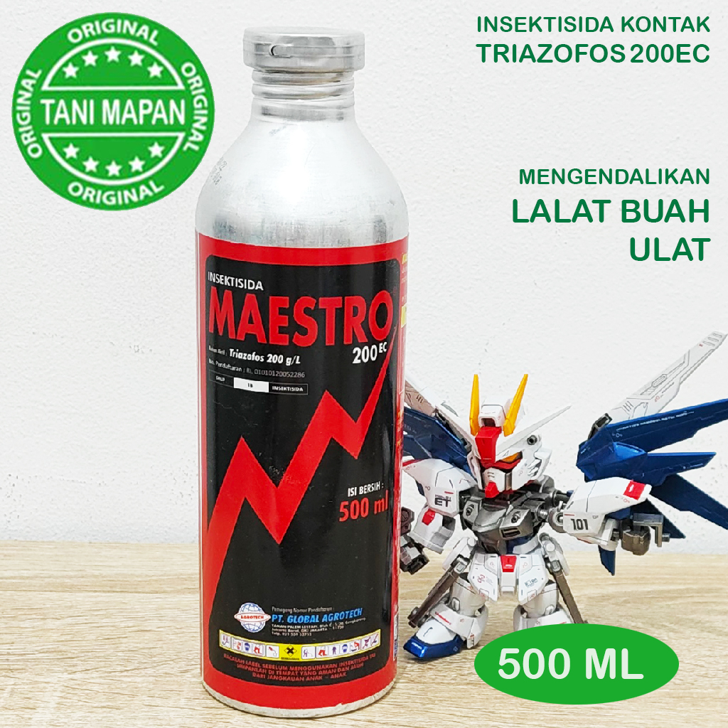 Insektisida - Maestro 200EC - 500 ml (Triazofos 200EC) | Lazada Indonesia