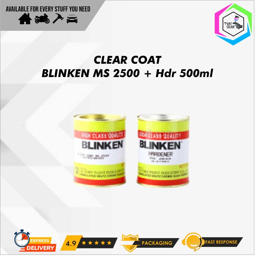 Clear / Pernis Blinken MS 2500 0.5 Lt | Lazada Indonesia