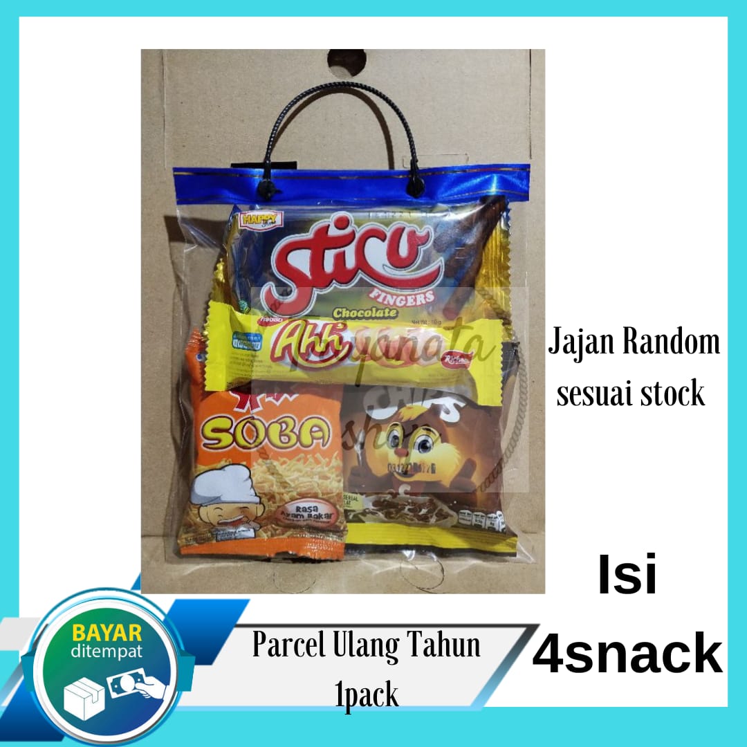 Parcel Snack Ulang Tahun Anak 1paket / Snack Ulang Tahun / Parcel ...