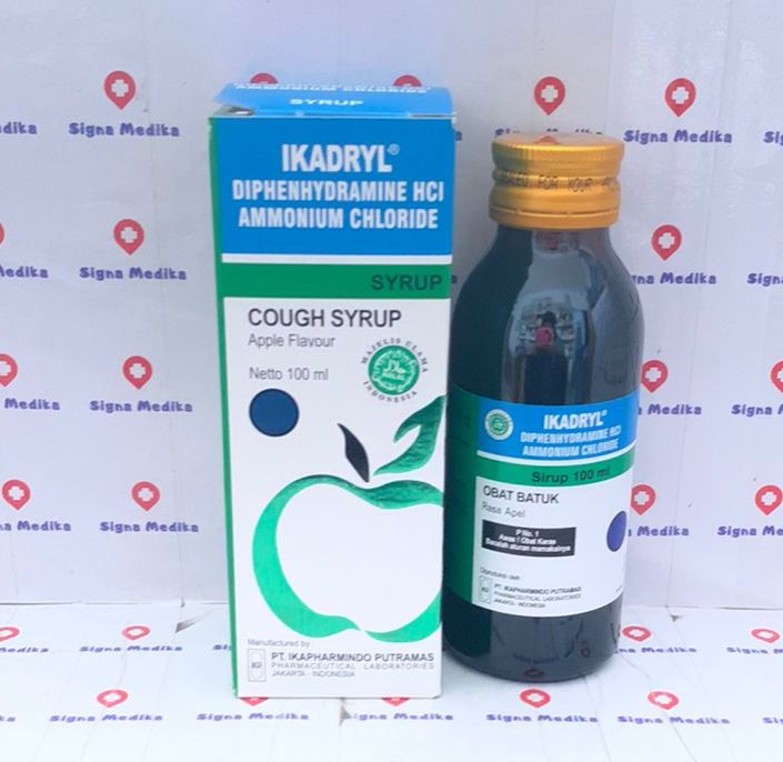 Ikadryl Sirup Rasa Apel 100ml - Obat Batuk | Lazada Indonesia