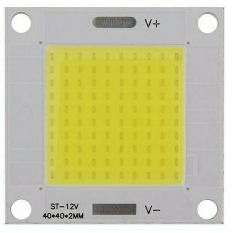 Modul Lampu Sorot High Power LED COB 50W HPL 12V - 14V DC 50 Watt ...