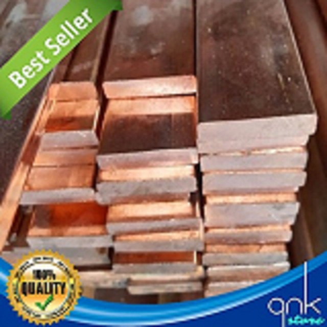Plat Tembaga Potongan 2mm x 15mm Tembaga Murni Per 1 CM Plat Busbar ...