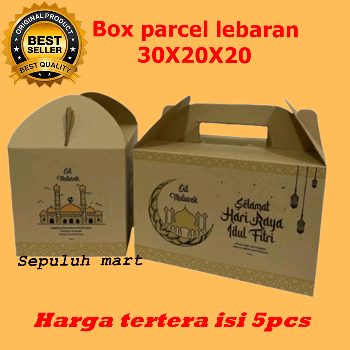 Box parcel jinjing 30x20x20/box parcel lebaran/box kue kering/box kue ...