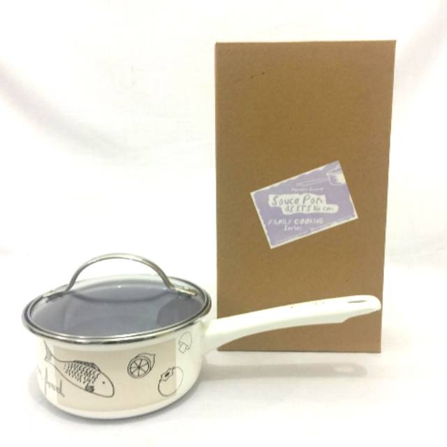 Sauce pan 16cm chefina family cooking/panci susu 16cm chefina family ...