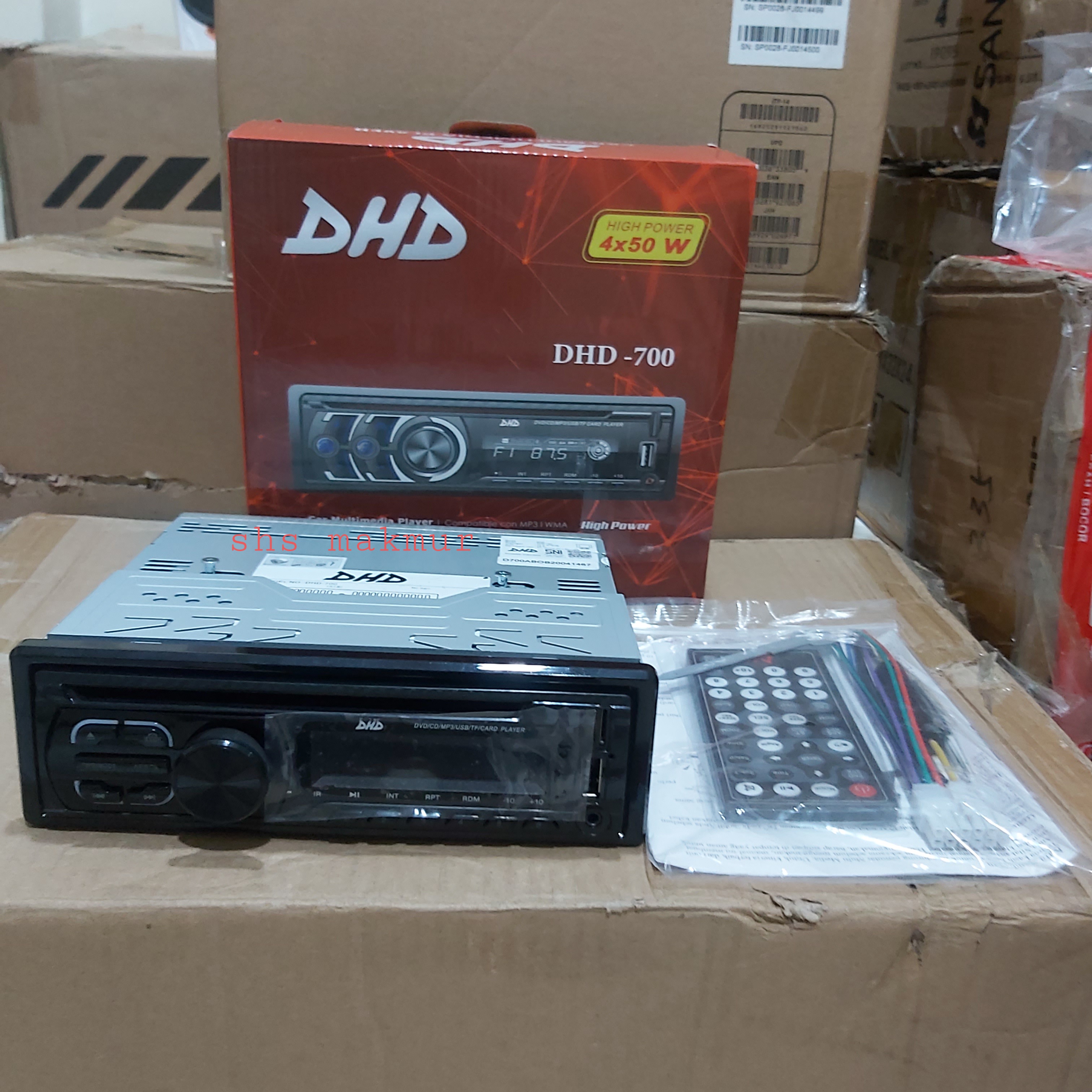 tape mobil singledin DHD 700 tape multimedia player DVD bluetooth ...