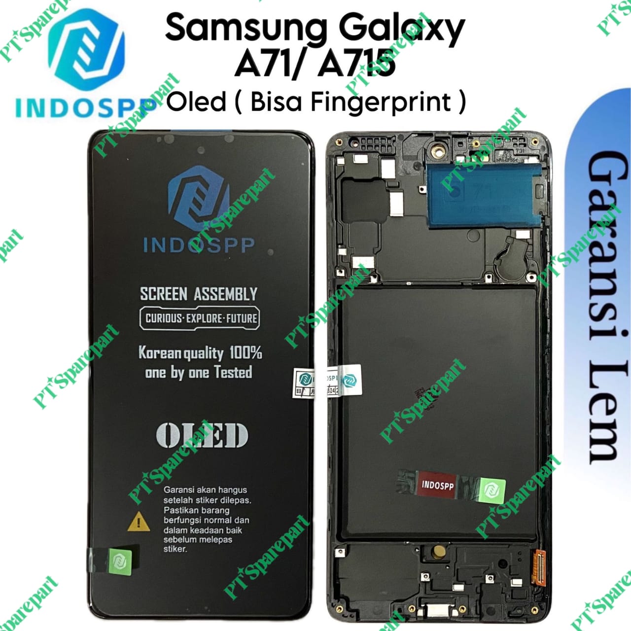 LCD Touchscreen Fullset Samsung A71 / A715 / A715F - Original OEM Bisa ...
