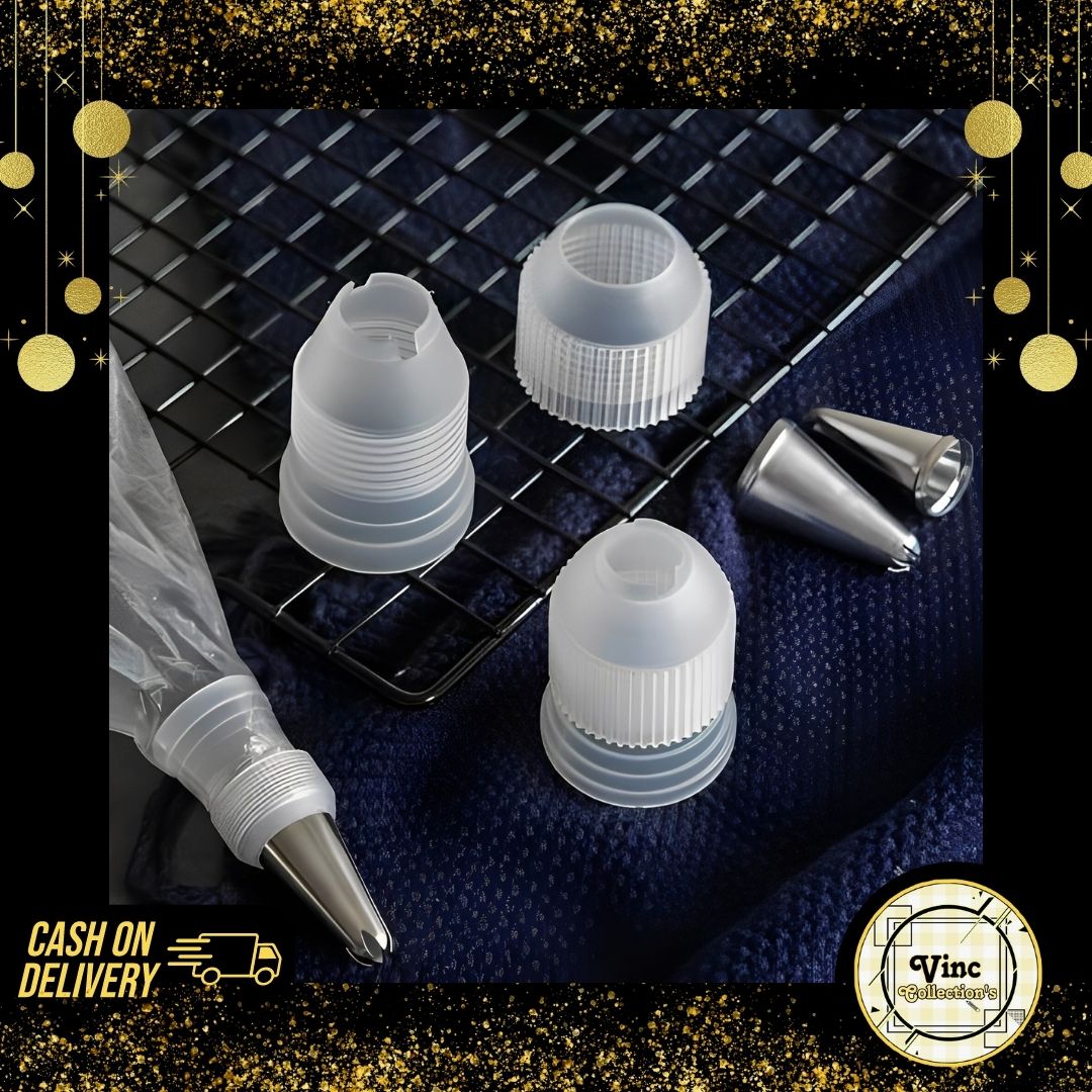 Sambung Connector Spuit Nozzle Kecil / Konektor Piping Bag Sambungan ...