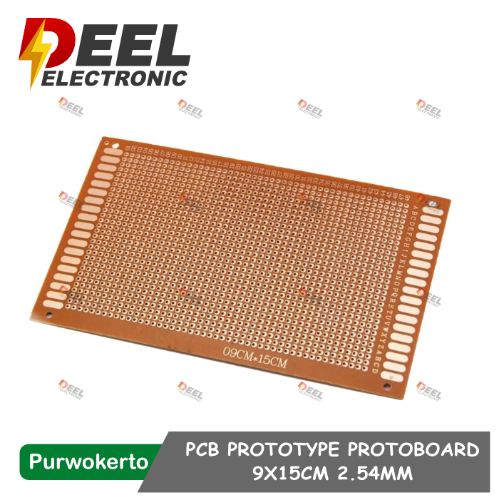 PCB PROTOTYPE PROTOBOARD PCB MATRIX SINGLE SIDE VEROBOARD 9X15CM ...