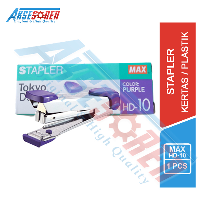 Stapler Max [HD-10] / Hekter Kecil / Steples / Streples / Staples ...