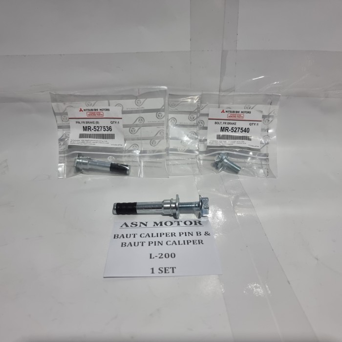 BAUT CALIPER PIN B DAN BAUT PIN CALIPER L200 HARGA PER 1 SET | Lazada ...