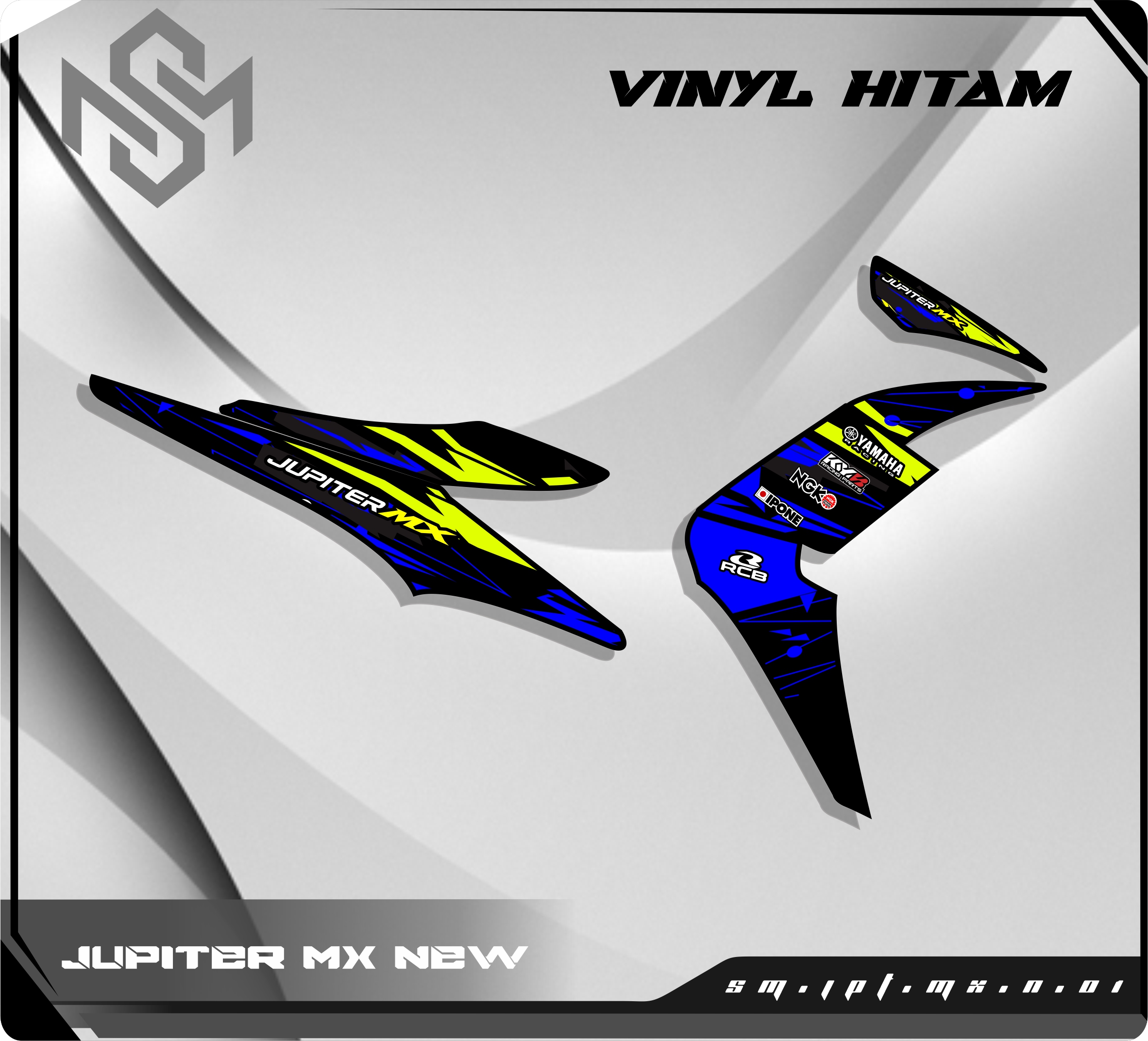 Stiker Striping JUPITER MX 135 OLD - Sticker Motor Yamaha MX 135 ...