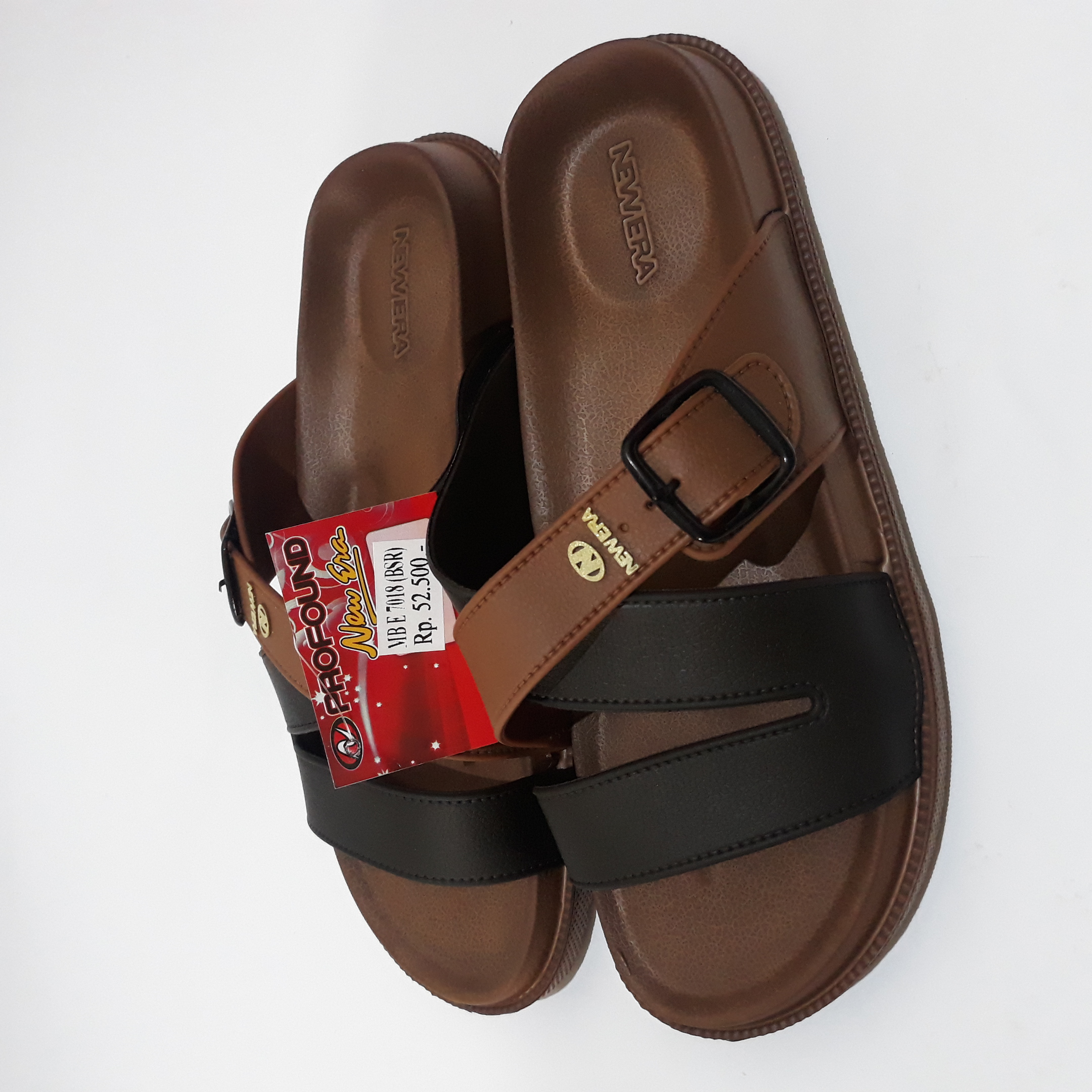 JAMINAN NEW ERA sandal new era dewasa selop silang terbaru | Lazada ...