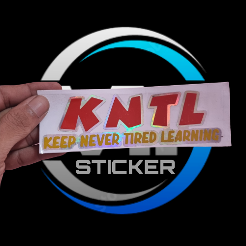 CUTTING STICKER KATA KATA KNTL , STIKER VARIASI MOTOR UNIVERSAL KEREN ...