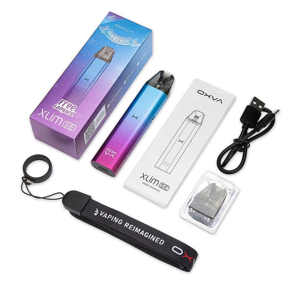POD Oxva Xlim SE Edition 900mAh Pod Kit Oxva Xlim SE Vape Lengkap ...