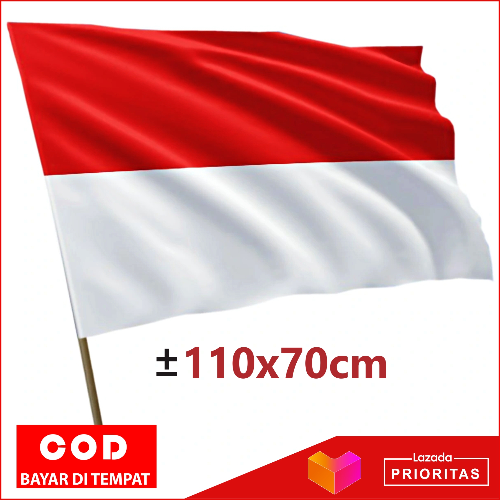 Bendera Indonesia Besar 120x80 - Bendera Indonesia Merah Putih Besar ...