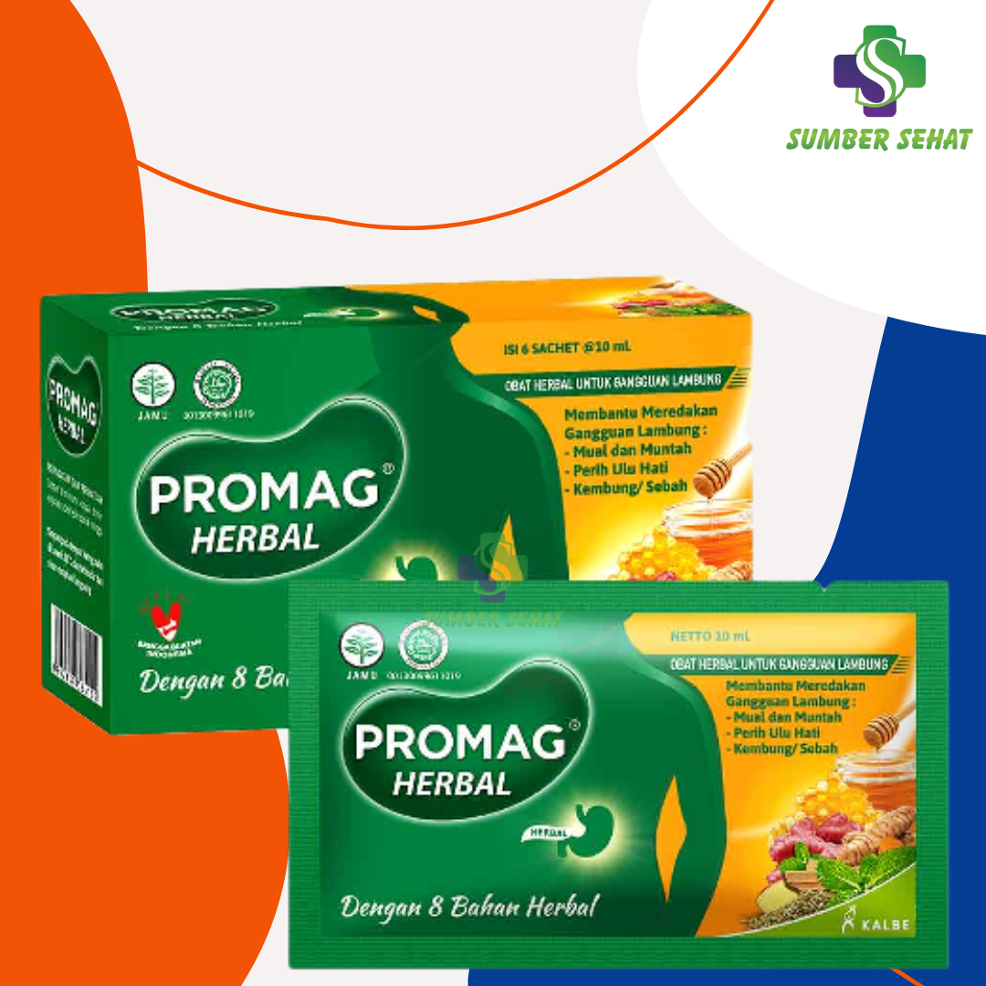 PROMAG HERBAL PAK 6 SACHET | Lazada Indonesia