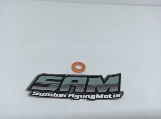 RING TEMBAGA BAUT SELANG REM CAKRAM UKURAN BAUT 12 ALL MOTOR | Lazada ...