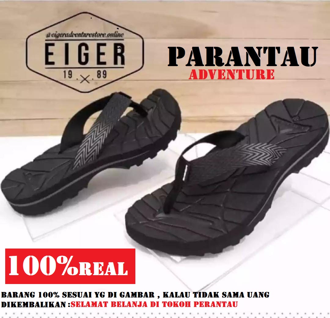 PARANTAU .SENDAL EIGER JEPIT KINKAJAOU PRIA DAN WANITA ORIGINAL/Sandal ...