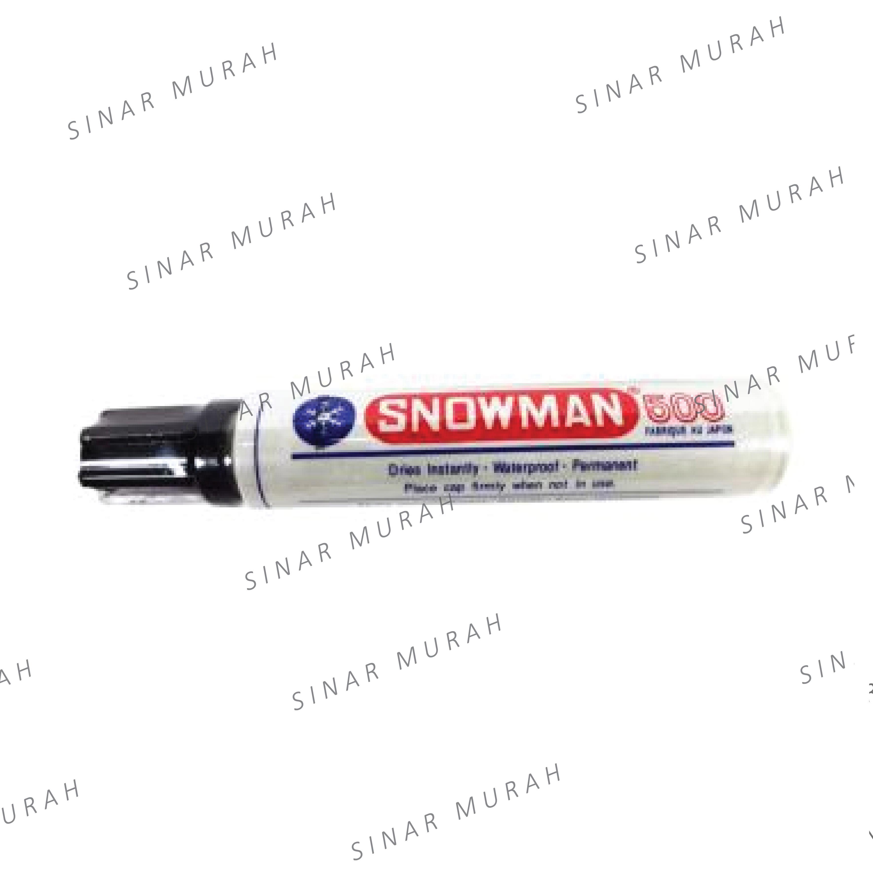 Spidol Snowman Jumbo 500 Permanent | Lazada Indonesia