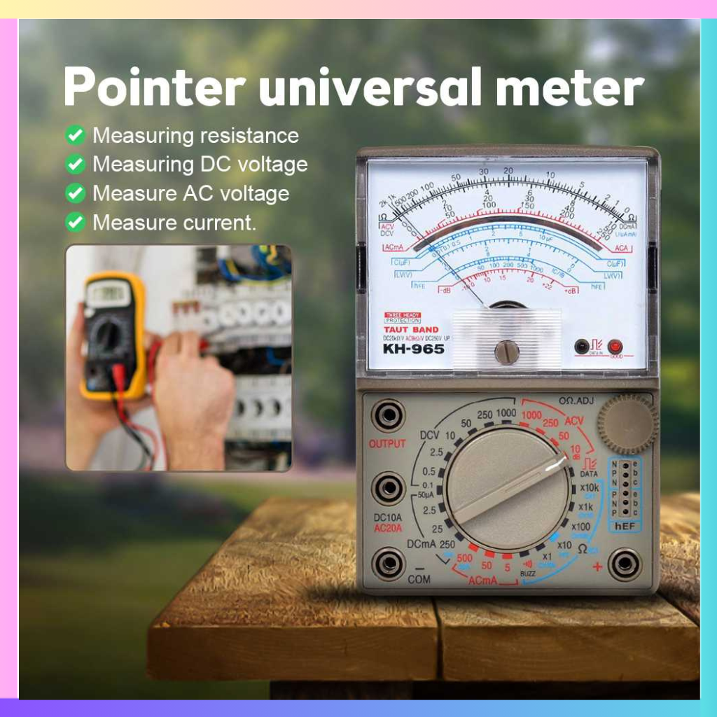 READY Samwa Multimeter Multitester Analog Mini - Multi Meter Analog ...