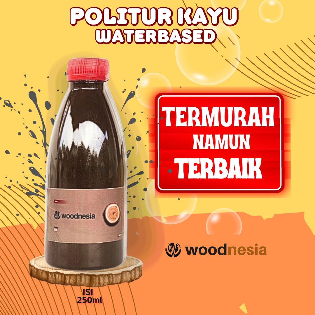 Politur Plitur Water Based Woodnesia 250ml Finishing Pelapis Kayu Jati ...