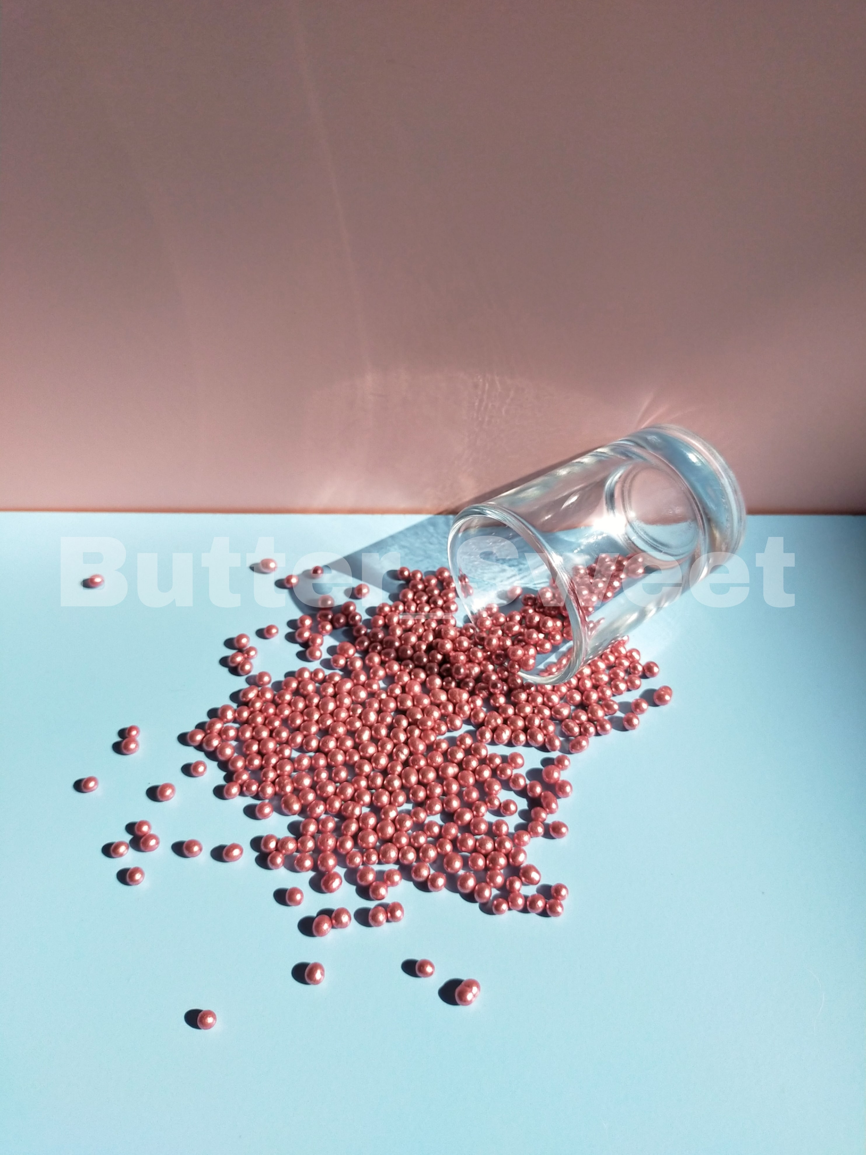 Trimit Pink / Sprinkel Sprinkle Mutiara Pink Hiasan Kue / Sprinkle Kue ...