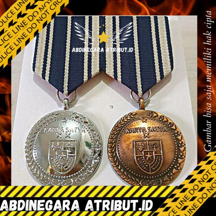 Satya Lencana PNS ASN 10 20 Tahun PDU SET Perlengkapan Atribut | Lazada ...