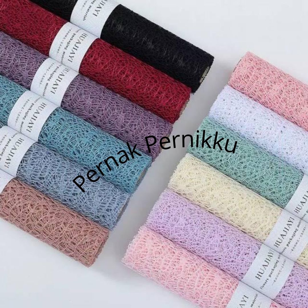 Jaring spiderman Pembungkus Buket Wrapping jaring spider mesh | Lazada ...