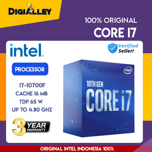 Processor Intel Core i7 10700F - Comet Lake Socket LGA 1200 Box ...