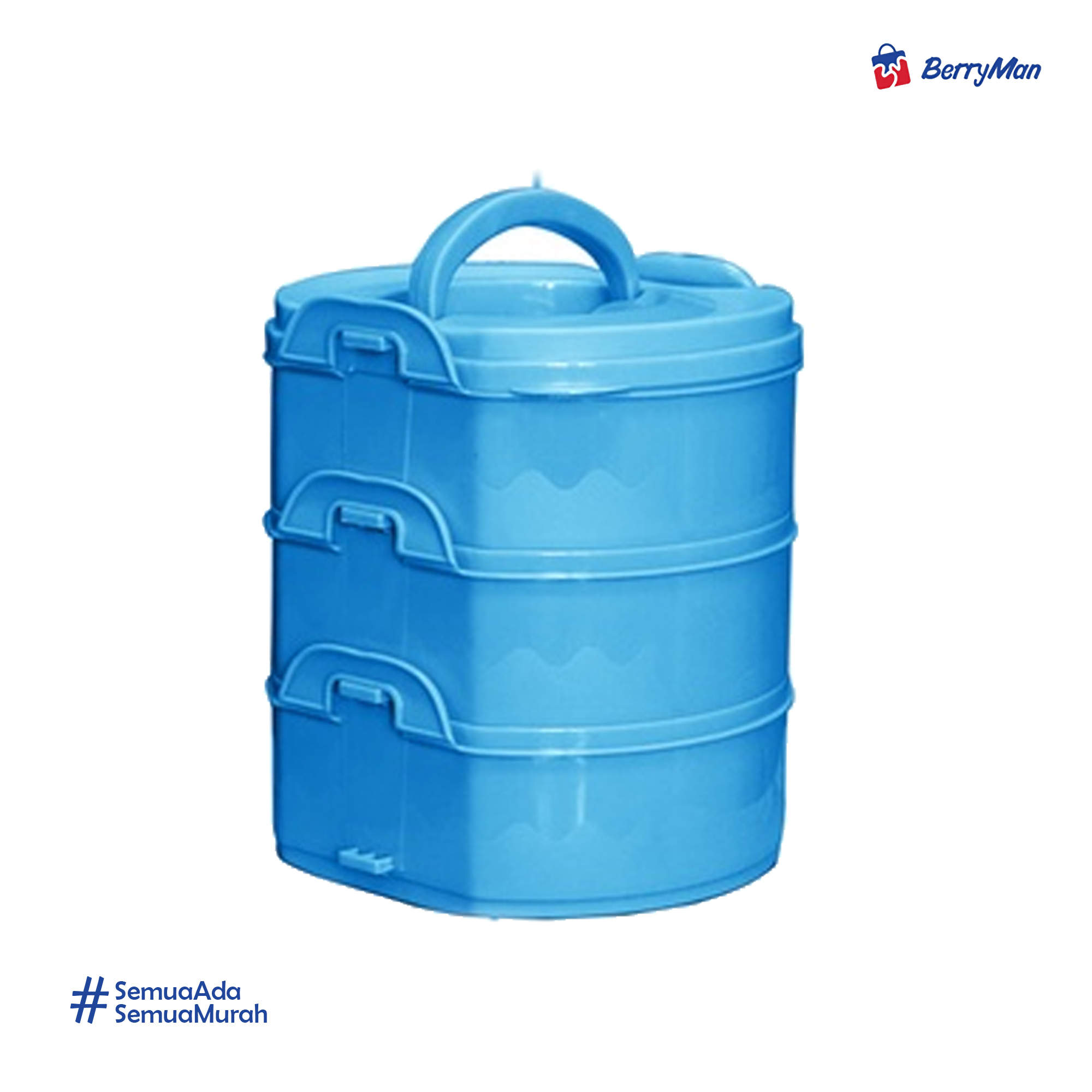 RANTANG SUSUN PLASTIK KIMPLAST - Tempat Makanan Bekal Tebal Serbaguna ...