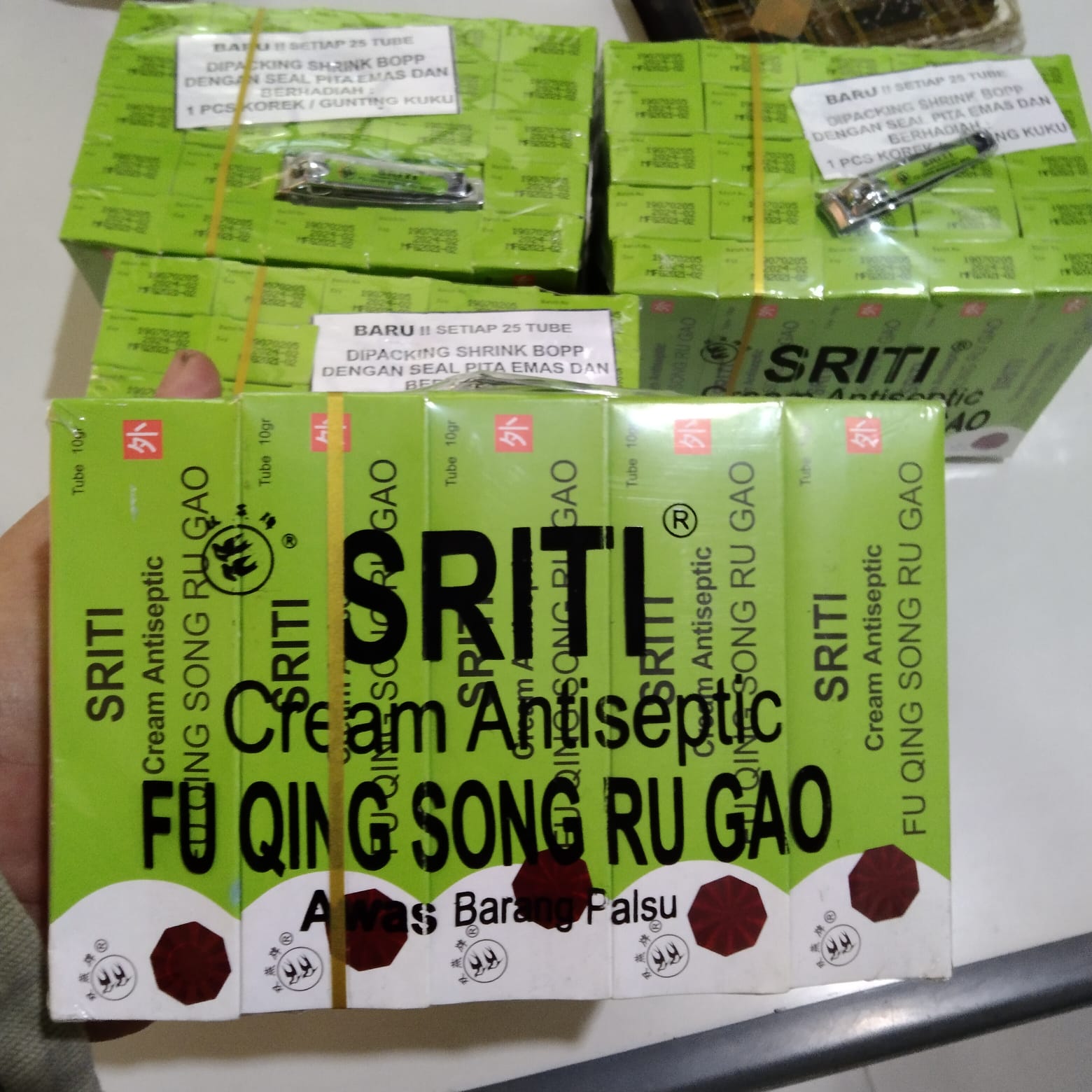 SRITI CREAM ANTISEPTIC ORIGINAL isi 25 pcs | Lazada Indonesia