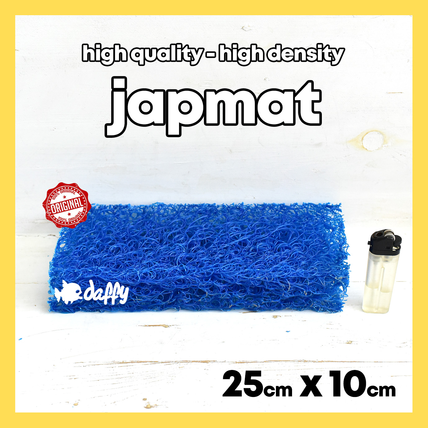 JAPMAT 25x10 cm Japan Filter MEDIA FILTER MEKANIK AKUARIUM | Lazada ...