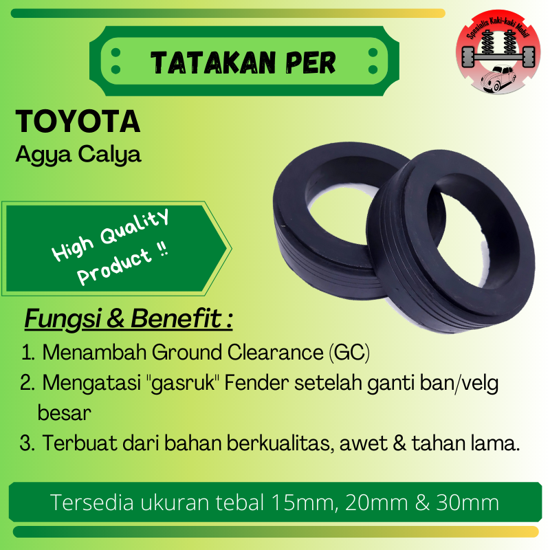 Karet Tatakan Per Keong Lift Kit Support Spacer Coil Spring Belakang ...