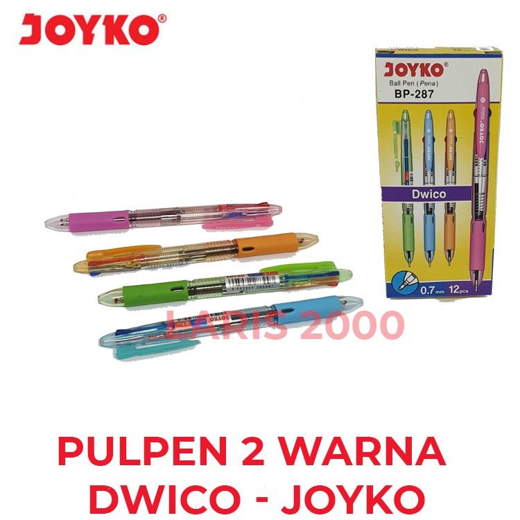 Pulpen 2 warna Dwico Joyko | Lazada Indonesia