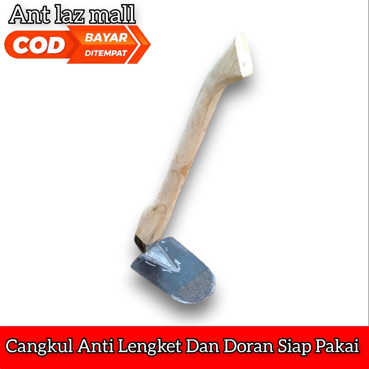 (TERBARU) Cangkul Sawah Anti Lengket Dan Doran Siap Pakai - Pacul Tanah ...