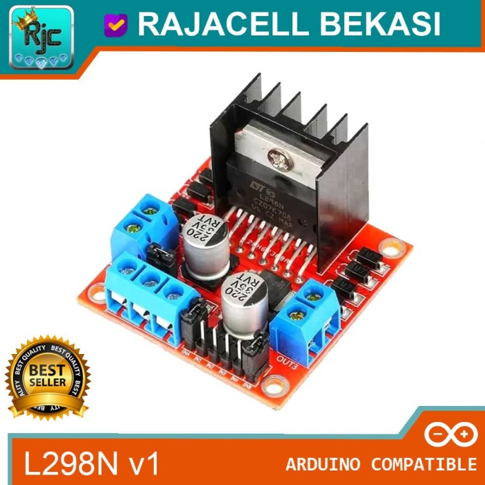 L298n Motor Driver Module For Motor Dc Stepper Servo Arduino