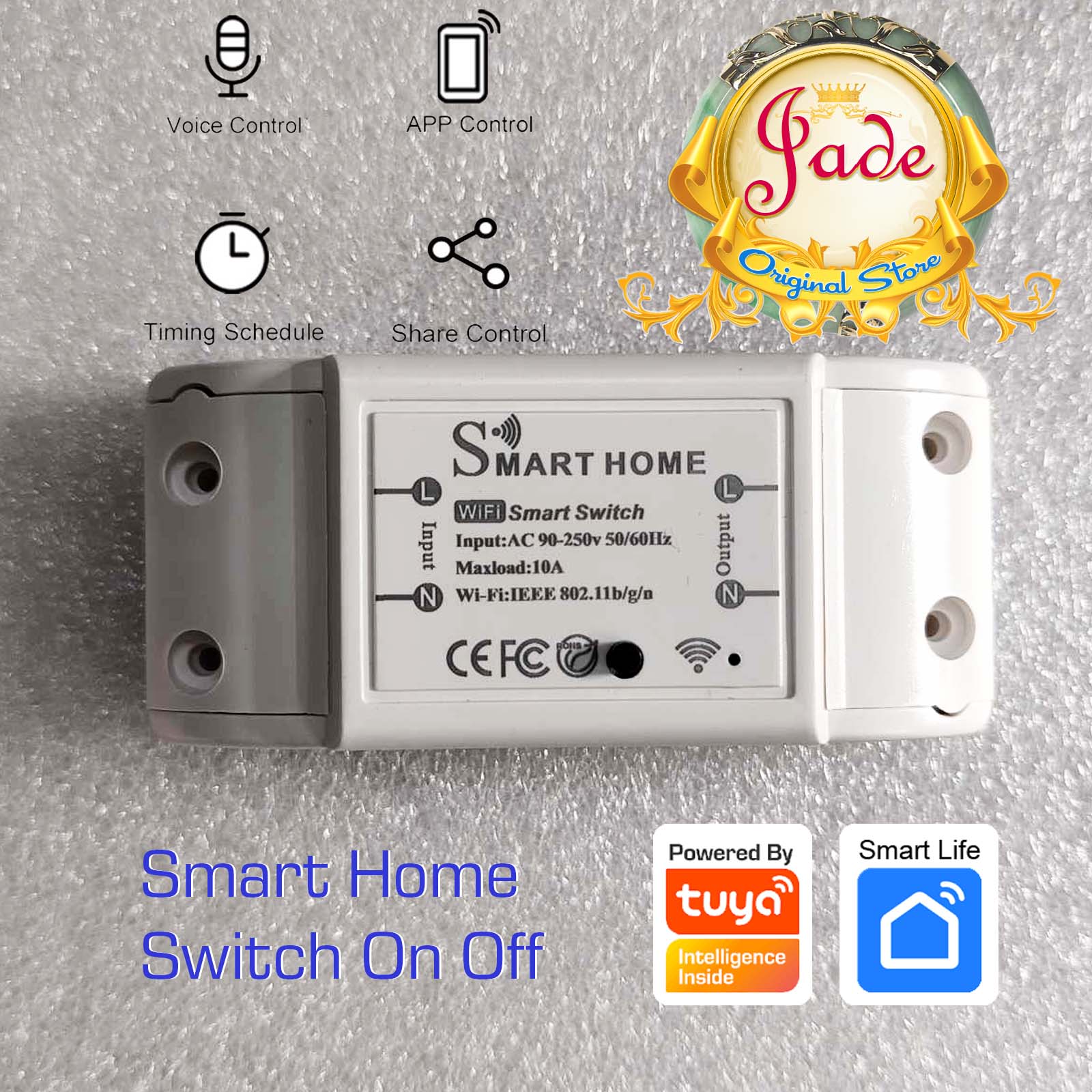 Saklar Listrik Wifi Switch Breaker On Off Home Automation Wifi Modul ...