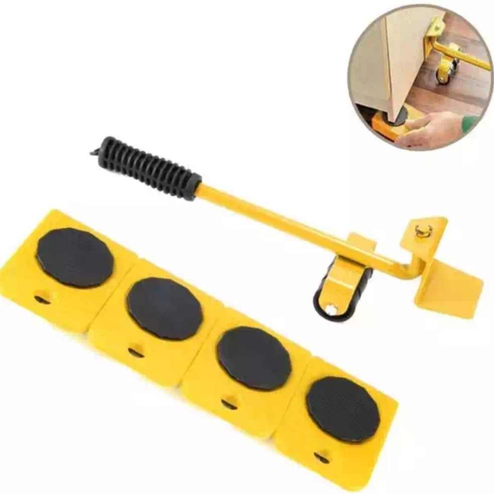 Alat pengangkat beban furniture, meja, lemari / move tools / 1 set 5pcs ...