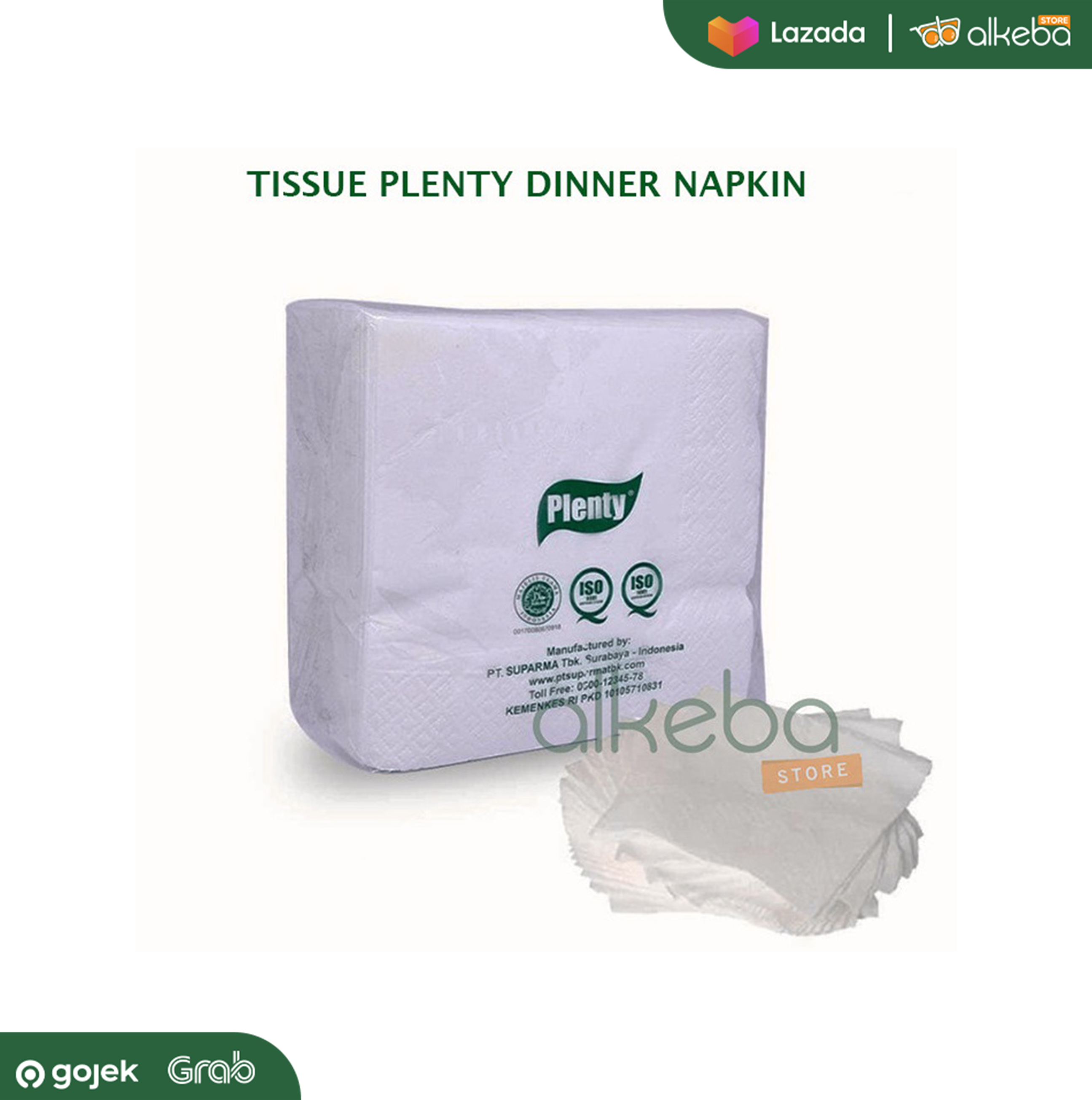Tissue Plenty Dinner Napkin 100sheets | Lazada Indonesia