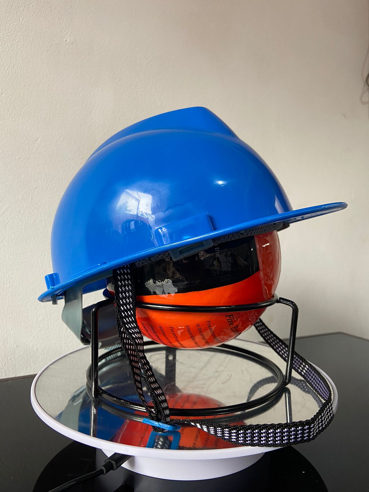Helm Proyek Safety (Biru) | Lazada Indonesia