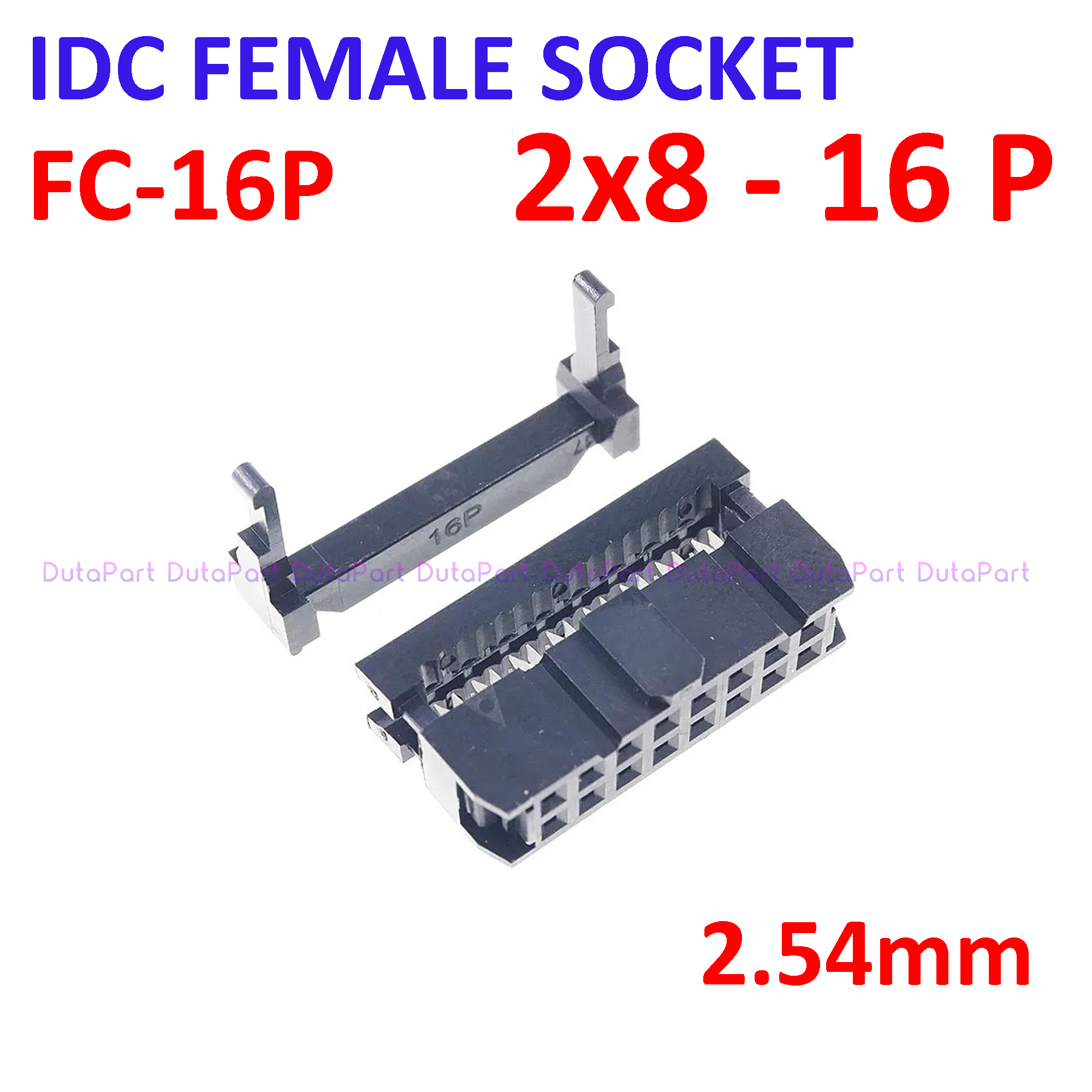 20 SET FC-16P Socket IDC Female 16P 16 Pin 2x8 Soket FC3-16P Header ISP SET | Lazada Indonesia