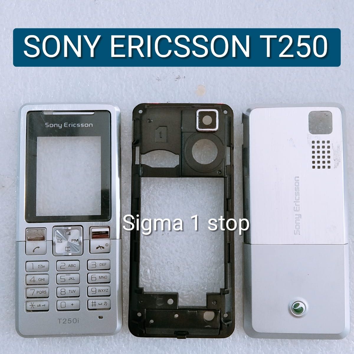 CASING SONY ERICSSON T250 FULL SET + TULANG HOUSING COVER CASE KESING ...