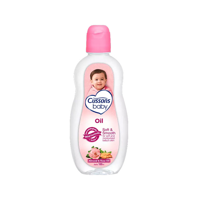 Cussons Baby Oil 100 ml dan 200 ml (100ml+100ml ) | Lazada Indonesia