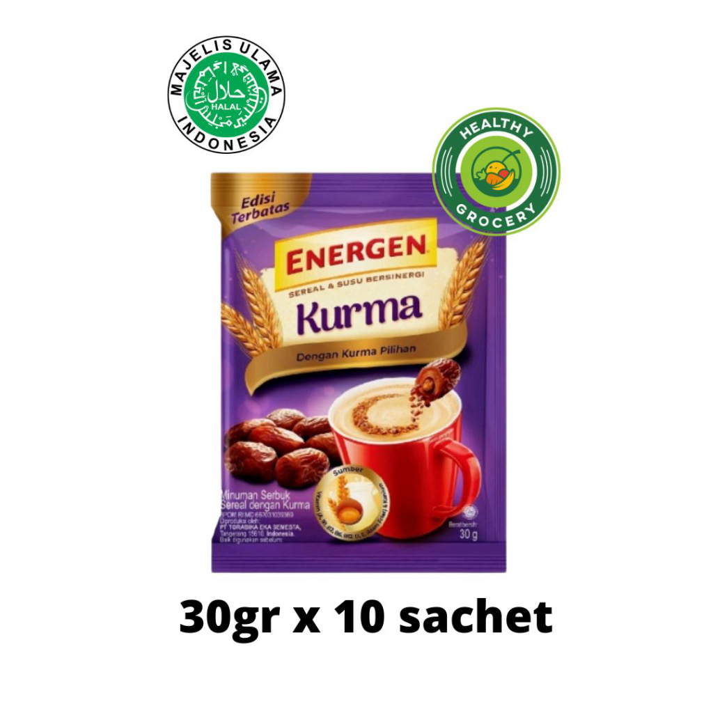 Energen Renceng Rasa Kurma 30gr x 10 Sachet | Lazada Indonesia