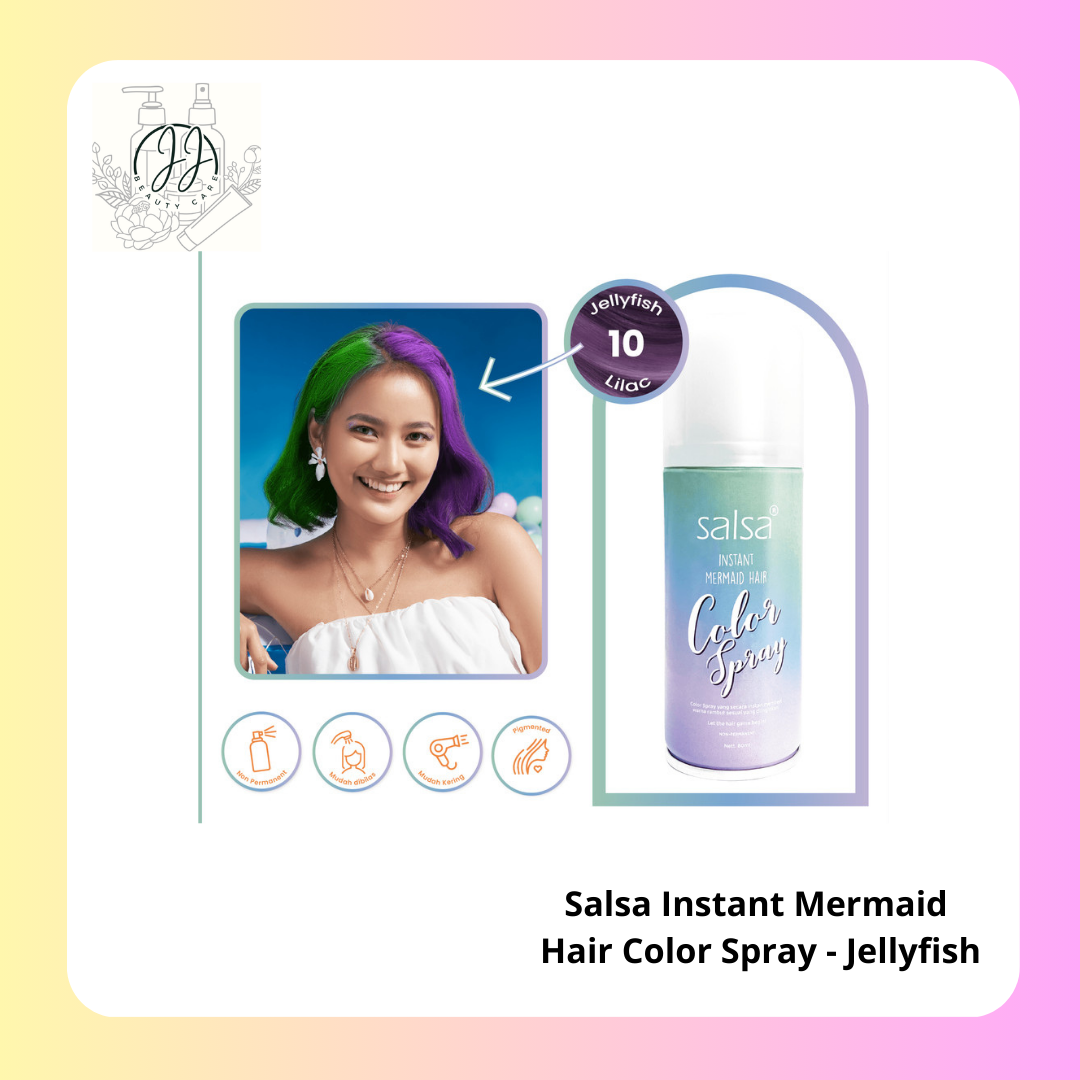 SALSA Instant Mermaid Hair Color Spray - | Lazada Indonesia