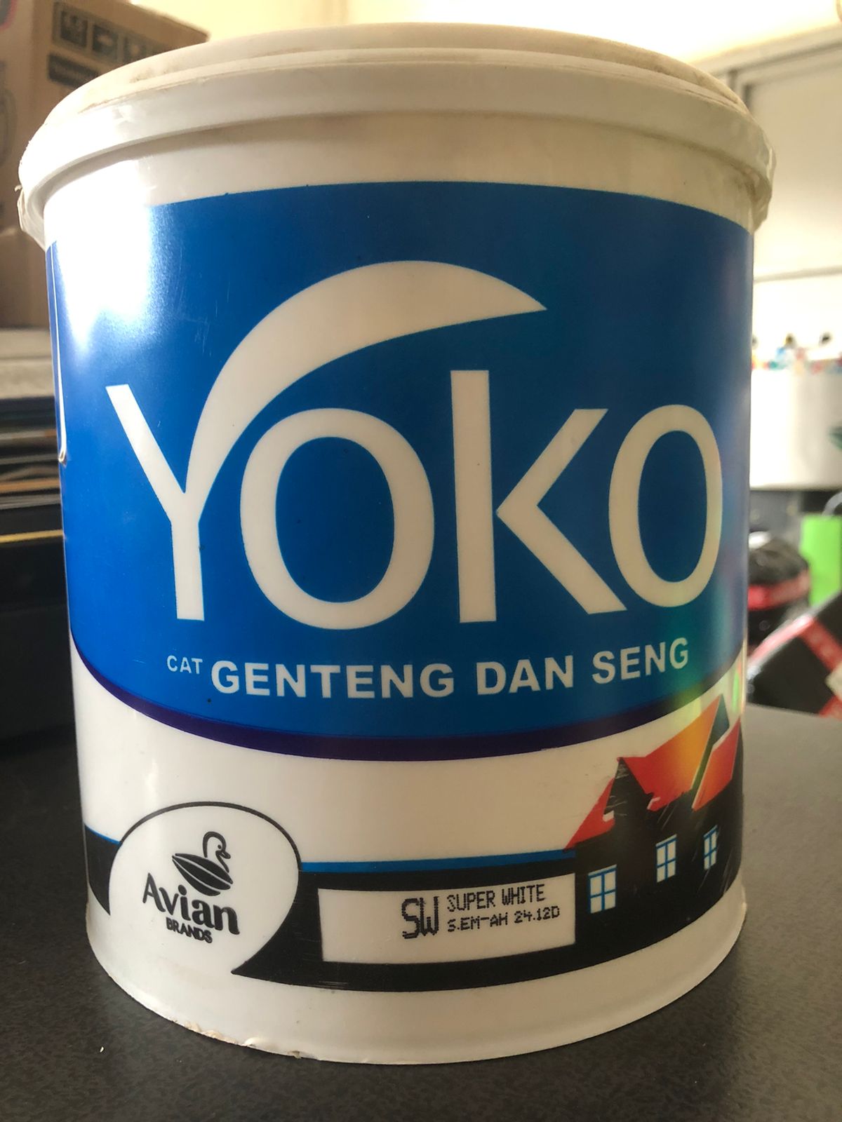 Cat Genteng dan Seng Yoko Roof Dari AVIAN Brand 4 kg | Lazada Indonesia