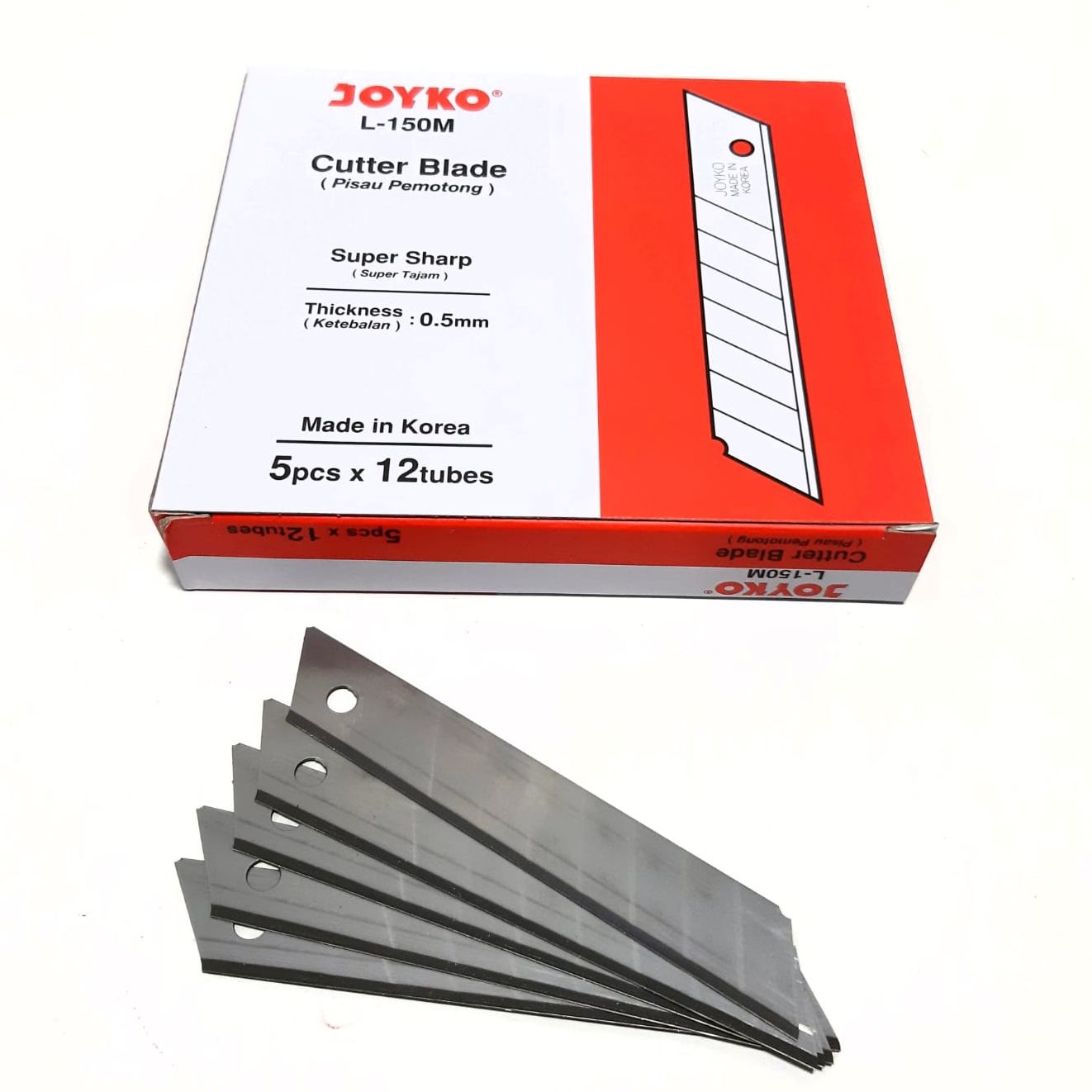 Harga Grosir ( 1 kotak / 12 packs ) Refill Cutter JOYKO Besar l-150M ...