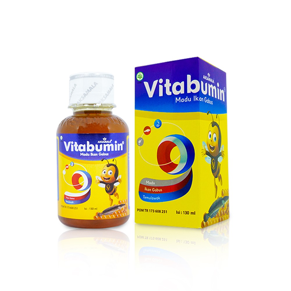 1 Botol Vitabumin Madu Albumin Anak - Penambah Nafsu Makan | Lazada ...